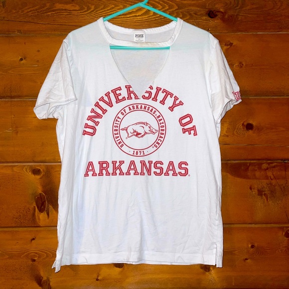 PINK Victoria's Secret | Tops | Pink Razorback Shirt | Poshmark